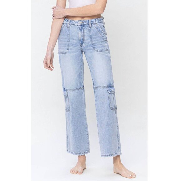 Vervet | Jeans | Vervet By Flying Monkey High Rise Cargo Dad Jeans ...